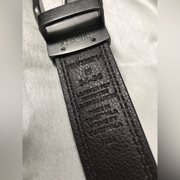 Levi's | Accessories | Levis Dark Chocolate Belt 435 Inches | Poshmark